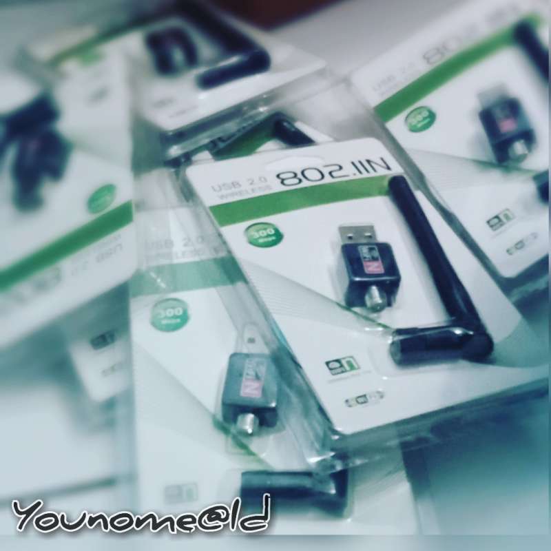 Jual WIRELESS USB ADAPTER 802.11N 300MBPS di Seller Younome@Id - Gandul, Kota Depok | Blibli