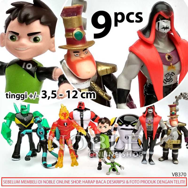 Jual BEN TEN ACTION FIGURE SUPER HERO MONSTER HOBI TOYS KOLEKSI MAINAN ...
