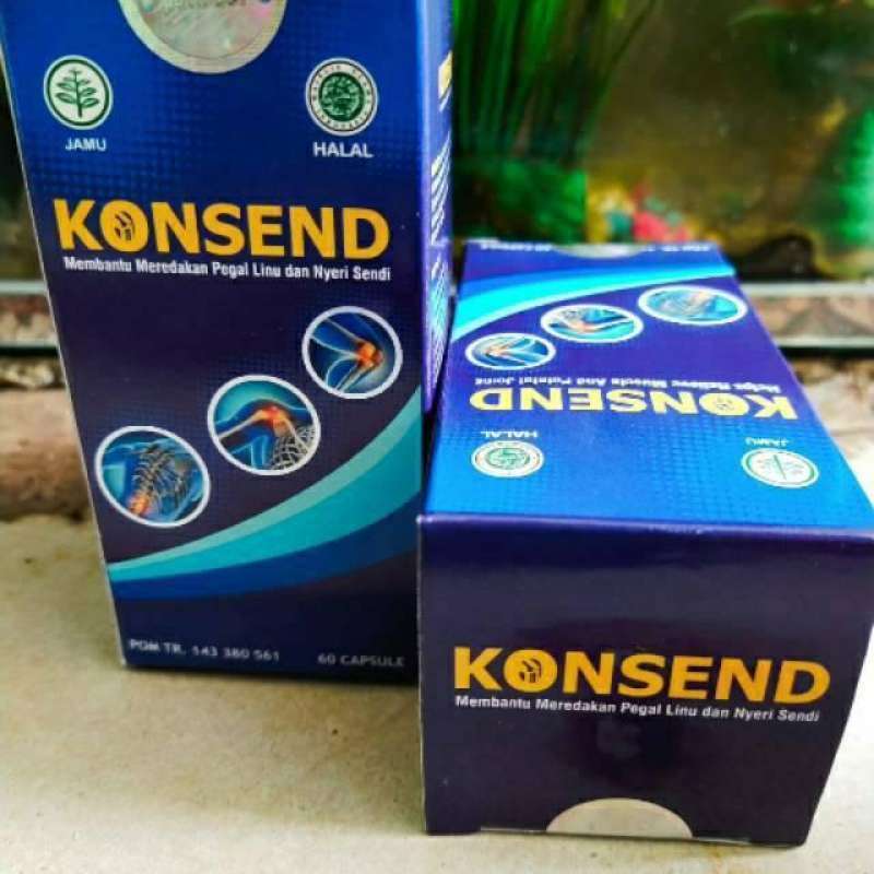 Jual Konsend Asli Obat Persendian & Asam Urat Atasi Nyeri Sendi Tubuh ...