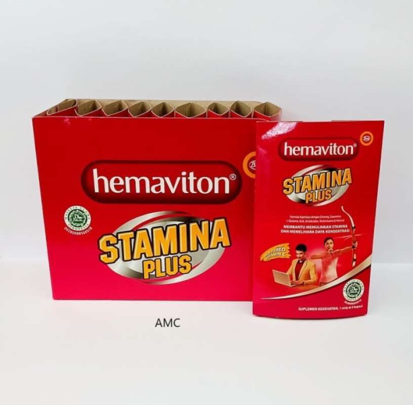 Jual HEMAVITON STAMINA PLUS 1BOX 10STRIP @5KAPSUL di Seller ...
