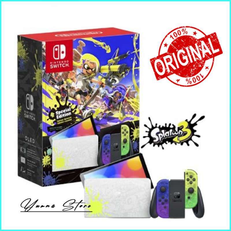 Jual Nintendo Switch OLED Console Splatoon 3 Special Edition Limited di ...