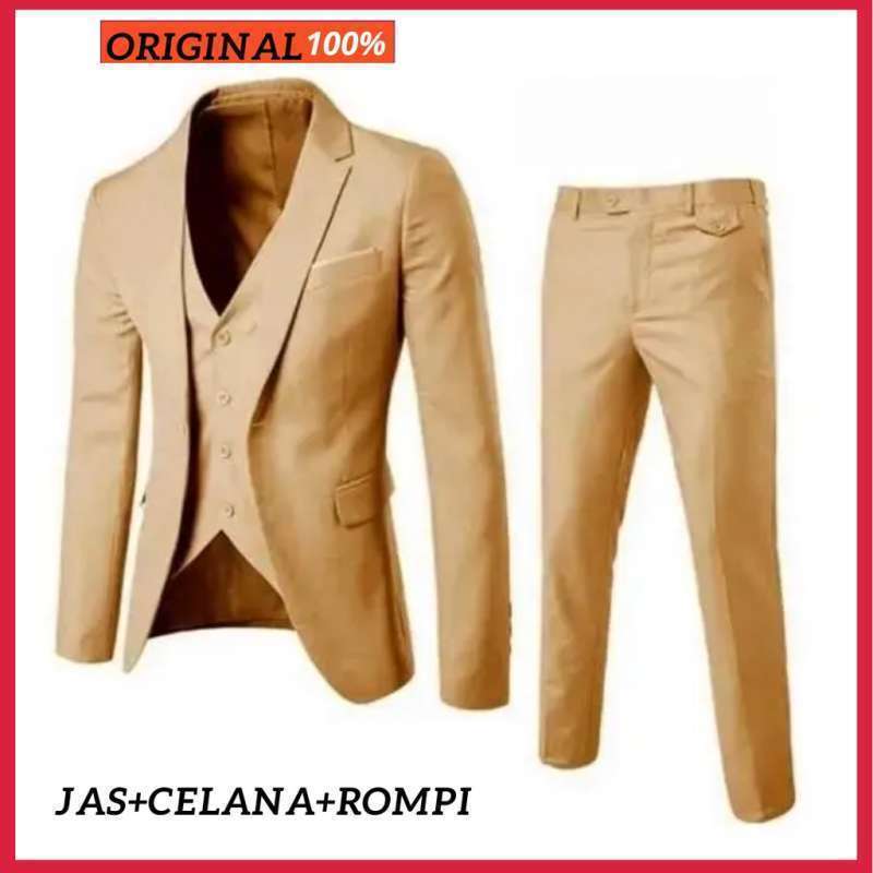 Promo Setelan jas pria/jas formal/jas pernikahan Diskon 9% di Seller ...