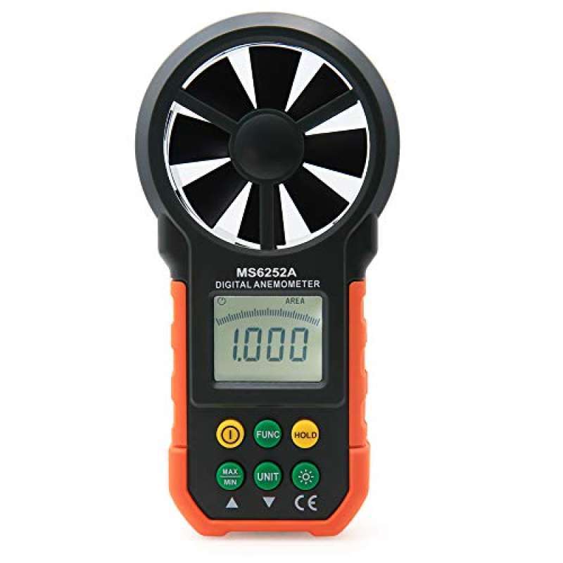 Promo AMTAST Anemometer Handheld Wind Speed Meter Air Flow Volume Meter ...