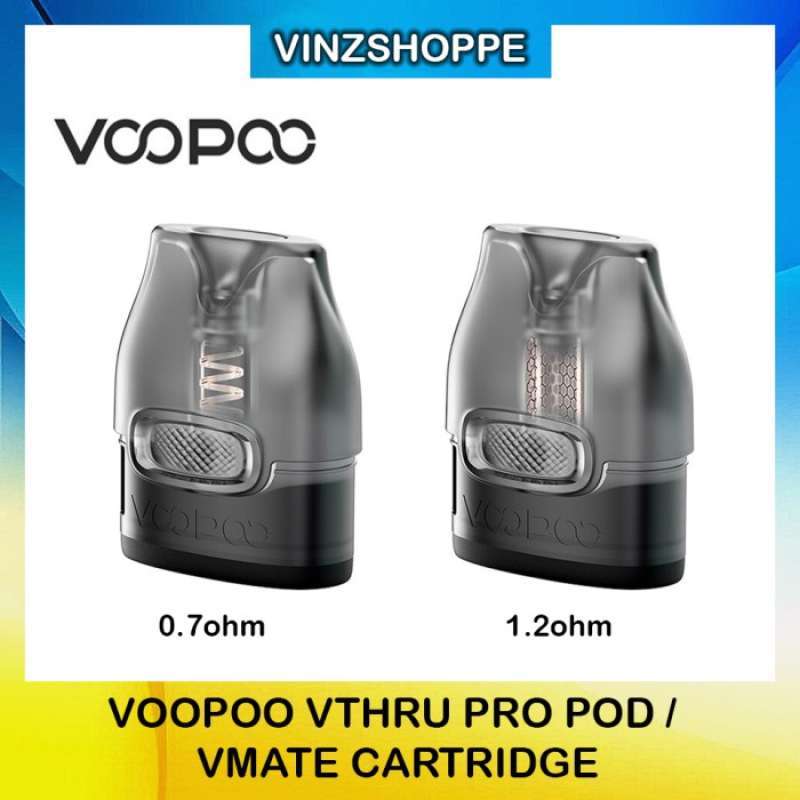 Jual Authentic Voopoo Vthru Pro Pod Cartridge V Thru di Seller SENTRA ...