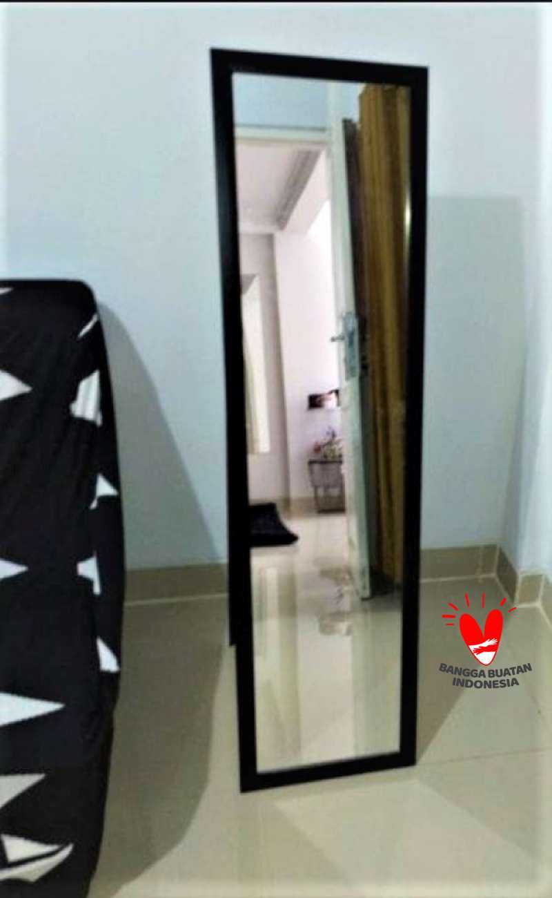 Promo Standing Mirror Bergaransi Full Body 128*34 cm Cermin Berdiri ...
