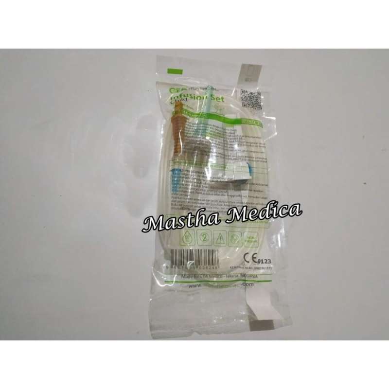 Promo INFUSION SET CHILD/ SELANG INFUS SET ANAK GEA tetes MIKRO /Micro ...