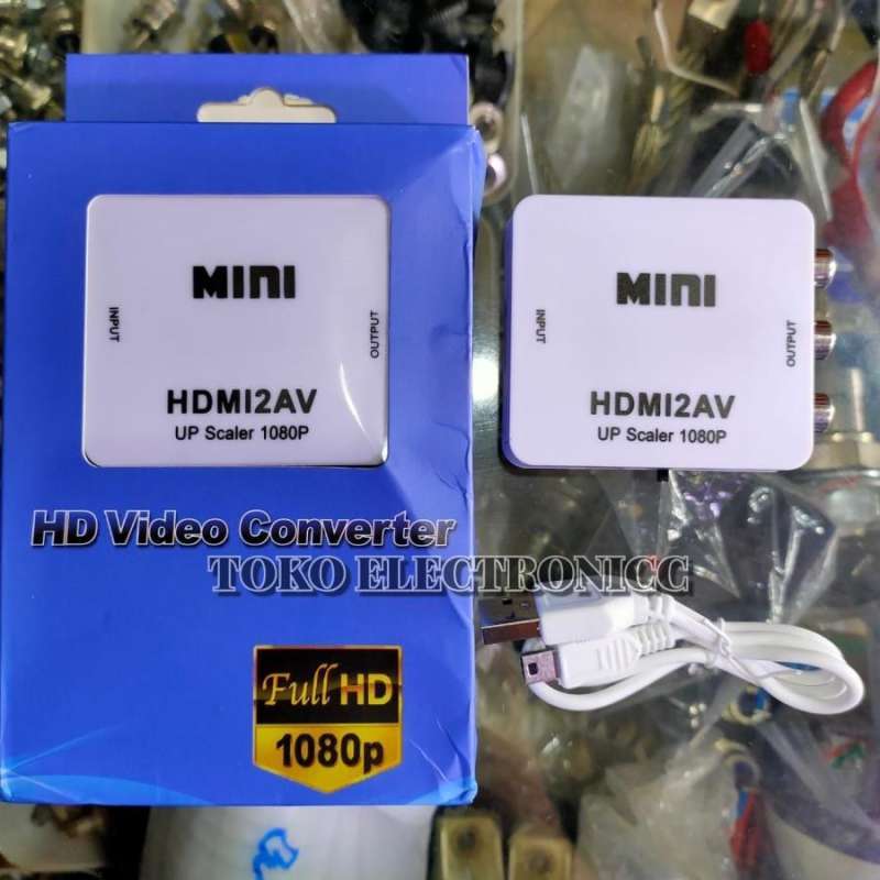 Jual HDMI to AV RCA Converter Adapter di Seller Toko Electronicc - Sei ...