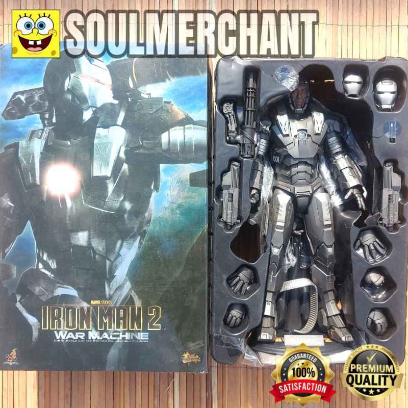 Jual HOT TOYS WAR MACHINE MARK 1 - IRONMAN 2 MMS 120 BIB NON DIECAST di ...