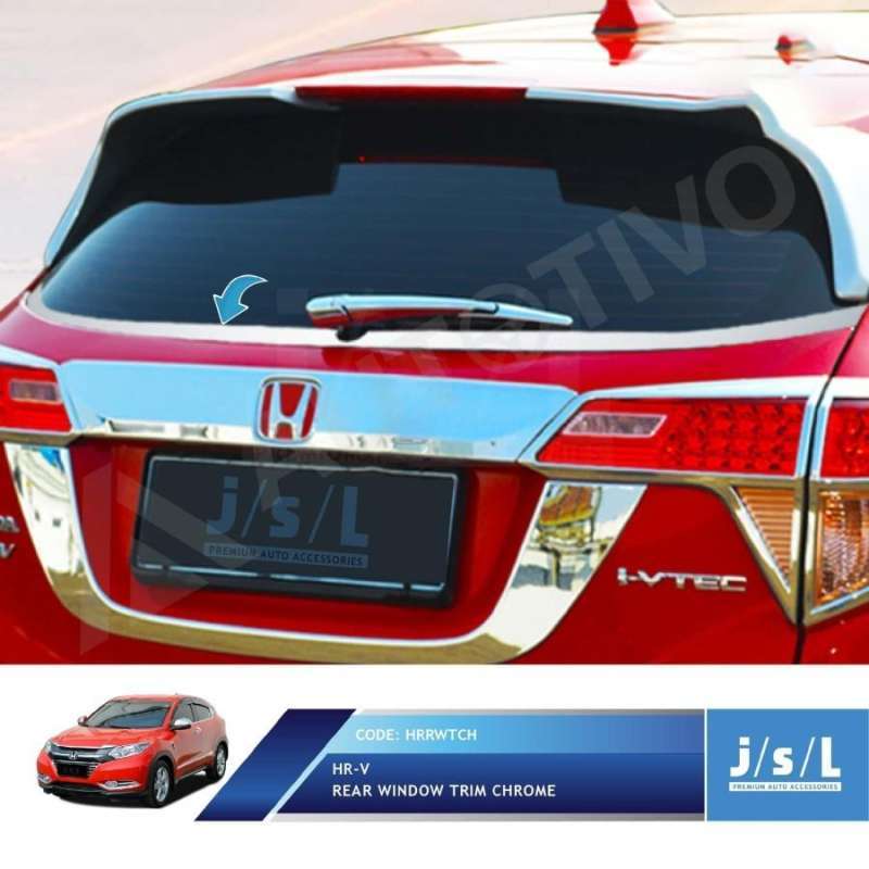 Jual Honda Hrv List Kaca Belakang Rear Window Trim Chrome Di Seller Sky ...
