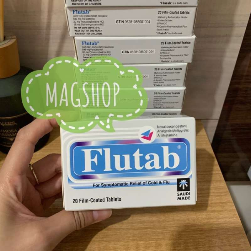 Jual Flutab Isi 20 Tablet di Seller PALANG MERAH STORE - Kalibata, Kota ...