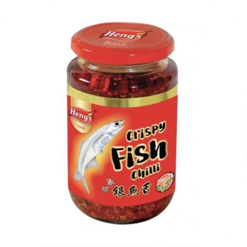 Jual HENG'S Crispy/Fish/Cuttlefish/Prawn/Chilli Sauce 340gr Sambal ...