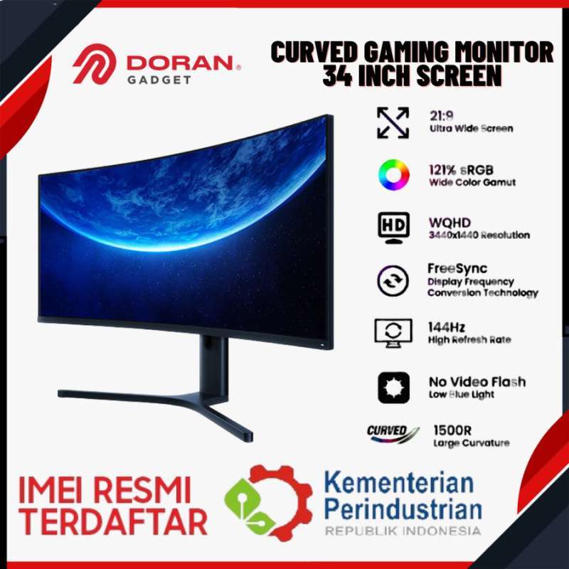 Jual Xiaomi Curved Gaming Monitor 30 Original Murah - Harga Diskon Juli ...