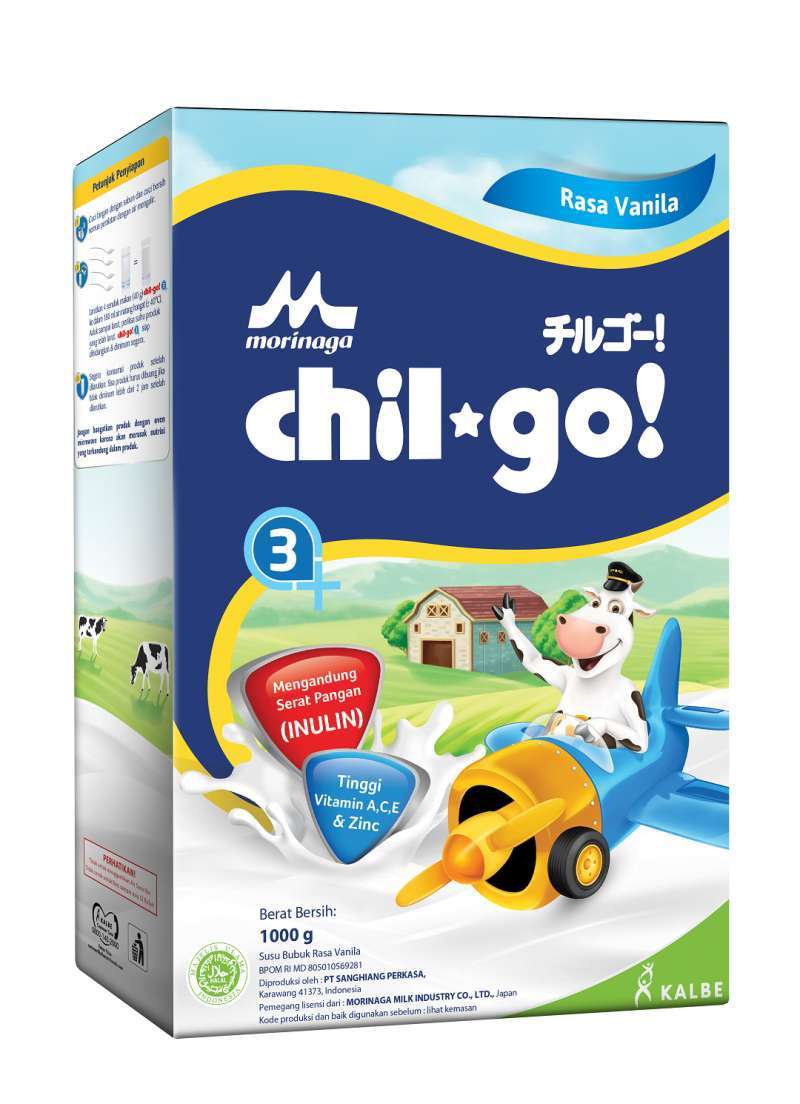 Promo Morinaga Chilgo Powder 3+ Vanila 1000 G Diskon 10% Di Seller ...