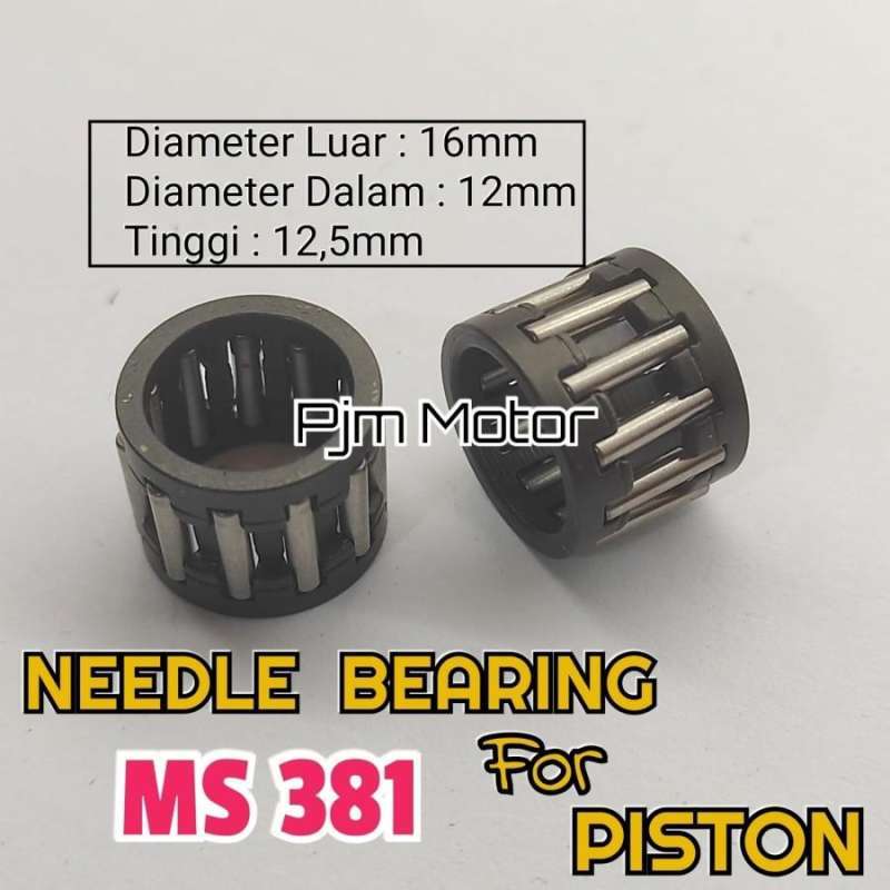 Jual Ms381 Needle bearing piston lahar laher pen piston chain saw stihl ...