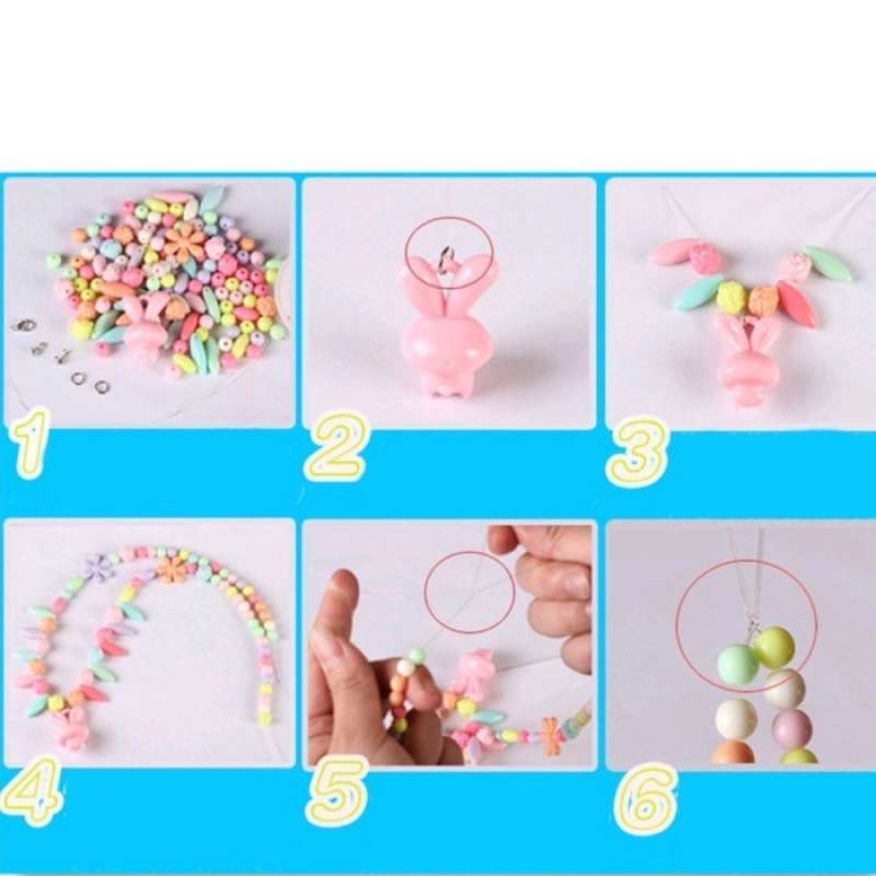 Jual Mainan Edukasi Anak Meronce Gelang, Diy - Set G Di Seller Sun City ...