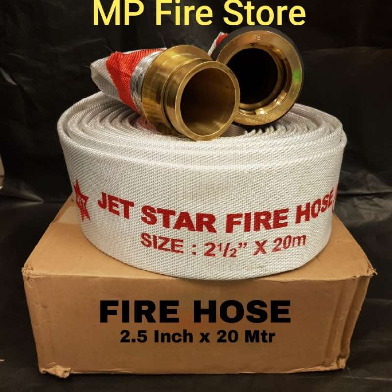 Promo 2.5 Inch x 20 Mtr + Coupling Selang Pemadam Fire Hose JET STAR ...