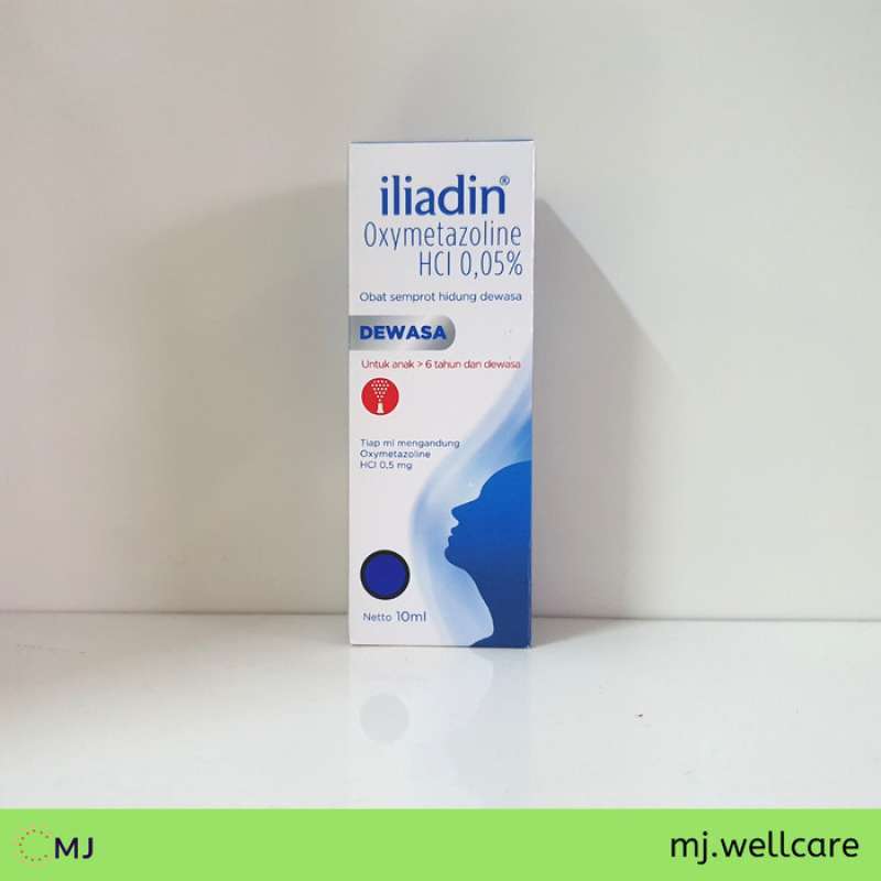 Jual Iliadin Nasal Spray 10 Ml Dewasa - Semprot Hidung Tersumbat di ...