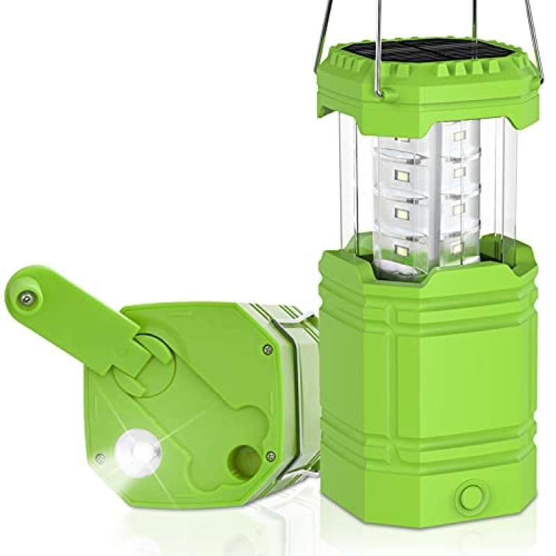 Promo LED Lanterns for Power Outages, Hand Crank Solar Rechargeable ...