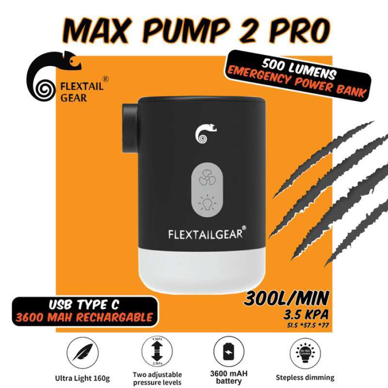 Promo Flextailgear Max Pump 2 Pro/ Pompa Elektrik Angin bukan ...