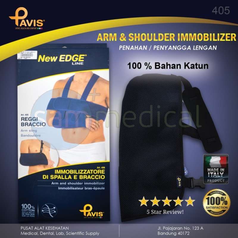 Jual Pavis 405 Arm Sling & Shoulder/ Penyangga Tangan Dan Bahu - L Di Seller Sam Medical ...