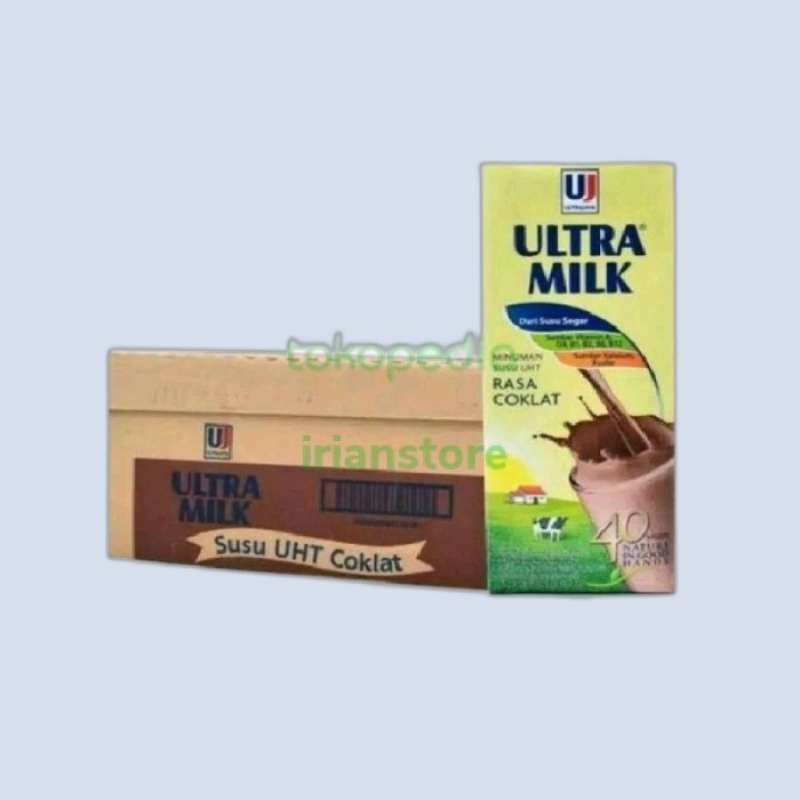 Promo Susu Ultra Milk Chocolate / Coklat 200 Ml Diskon 12% di Seller ...