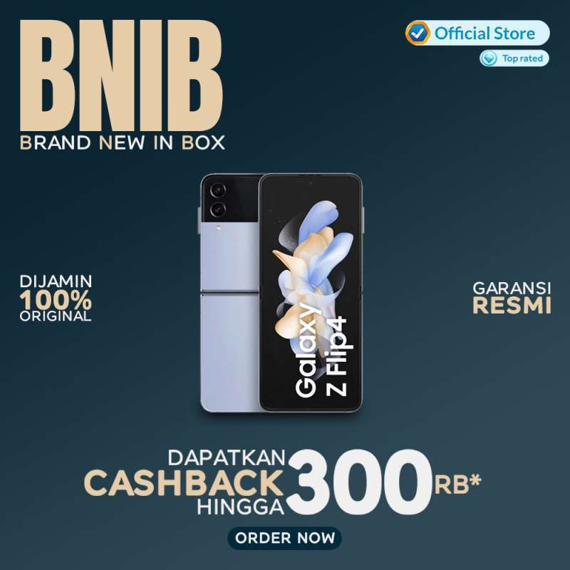 Promo Samsung Galaxy Z Flip4 5g 8/256gb Z Flip 4 Garansi Resmi Sein ...