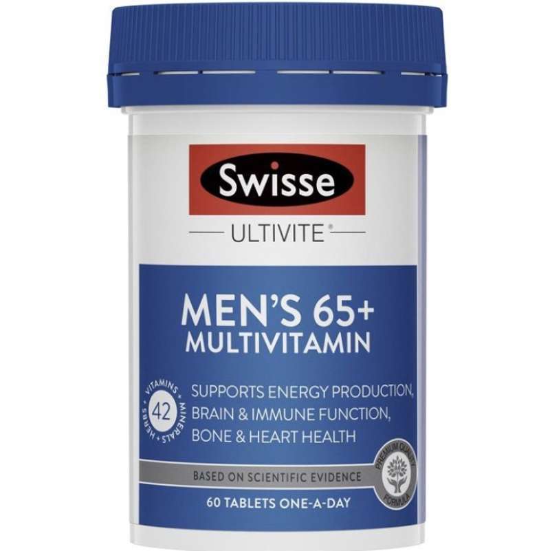 Jual (DIJAMIN ASLI) Swisse Men Men's 65 Ultivite Multivitamin 60 tablets di Seller De Nature ...