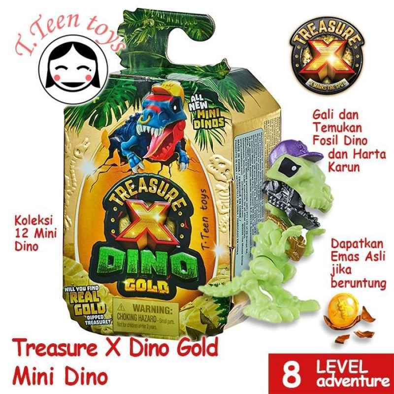 Jual Treasure X Dino Gold Mini Dino Dinosaurs Dinosaurus Dinosaur ...