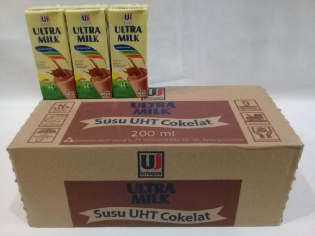 Promo Susu Ultra Uht Coklat 200Ml | Harga Per Dus Isi 24 Diskon 14% di ...