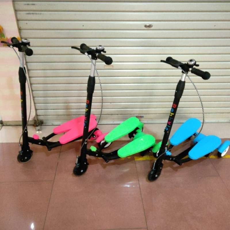 Promo Skuter Dual Pedal Besi / Skuter Genjot / Scooter Otoped Anak ...