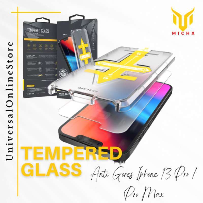 Promo Anti Gores Tempered Glass Iphone 13 / Iphone 13 Pro Max Bening Diskon 45% di Seller gamers ...