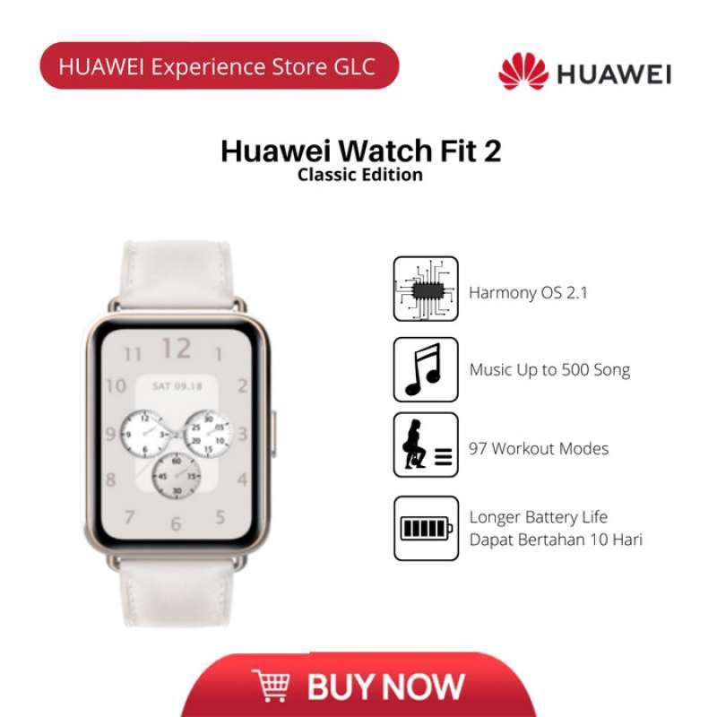 Jual Huawei Watch Fit 2 Classic Edition Harmonyos Garansi 12 Bulan ...