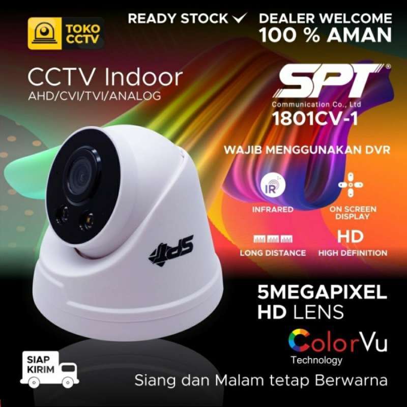 Promo Cctv Camera Indoor Color Vu 2Mp 4 In 1 Hd Camera-B13 Diskon 10% ...
