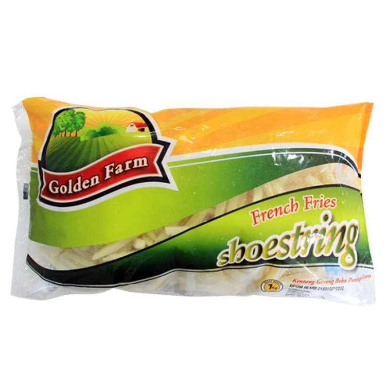 Promo Golden Farm French Fries Shoestring [1 kg] Diskon 22% di Seller ...