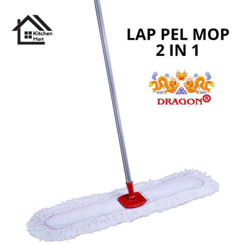 Jual Dragon Lap Pel Mop Lobby Lantai Mall Lantai Pel Mop 2 in 1 di ...