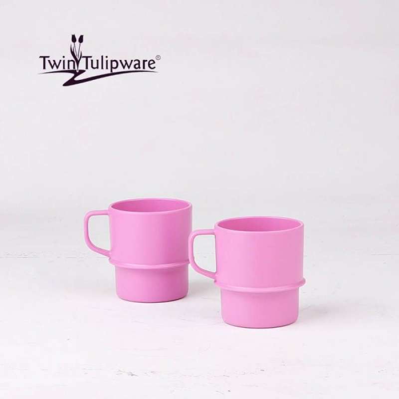 Jual Gelas Tupperware - Mug - Gelas Plastik - Mug 2Pcs di Seller Honey ...