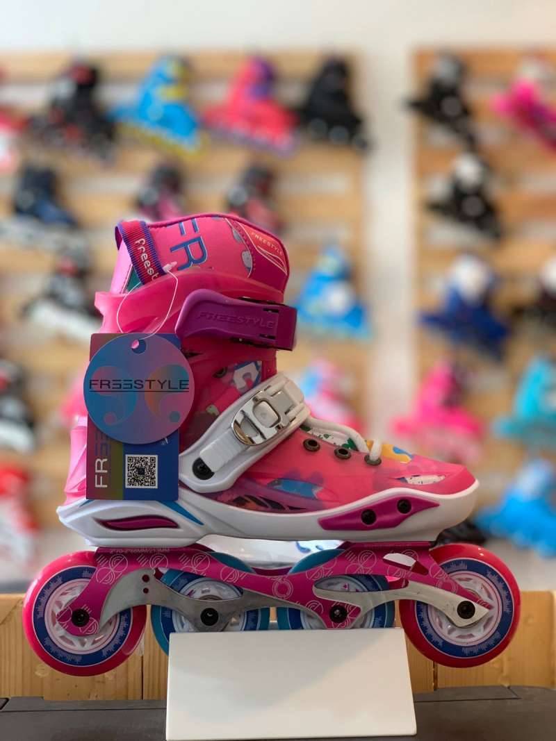 Jual Sepatu Roda Anak Inline Skate Anak Freestyle N9 Pink di Seller ...