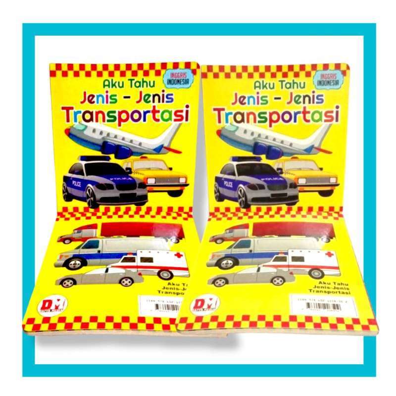 Promo Boardbook Anak Balita Seri Jenis Transportasi Diskon 2% di Seller ...
