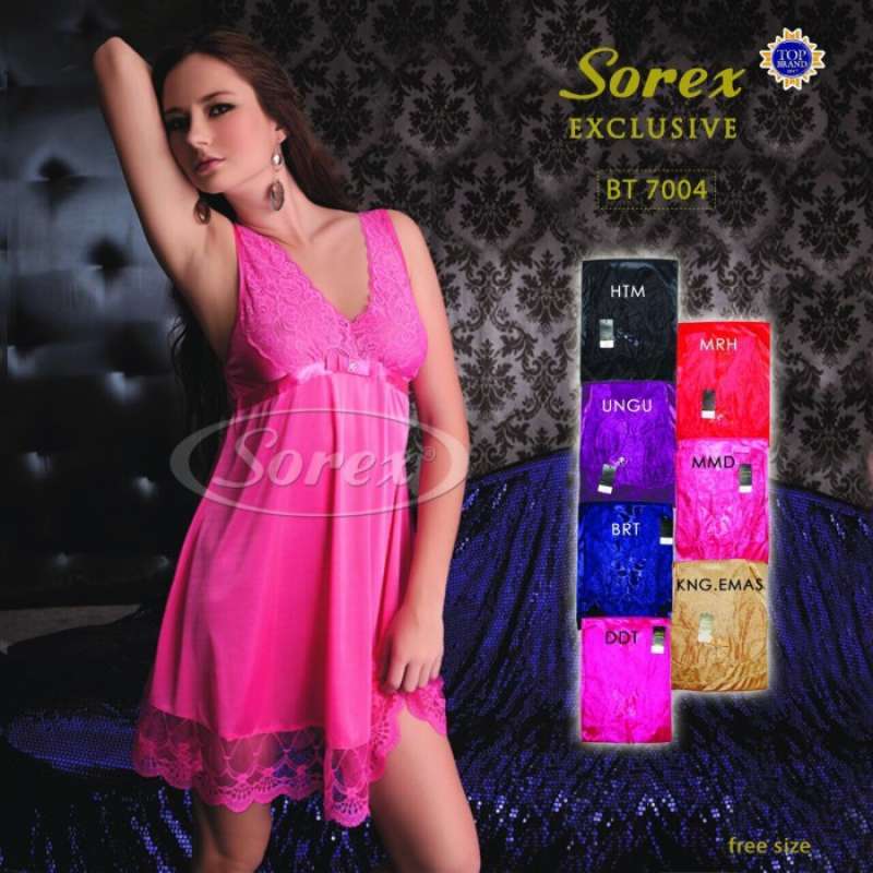 Jual Baju Tidur Wanita Seksi Premium Lingerie Sorex Exclusive BT 7004 ... Jual Baju Tidur Wanita Seksi Premium Lingerie Sorex Exclusive BT 7004 ...