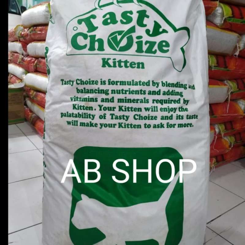 Jual Makanan Kucing Tasty Choize Kitten 20Kg,Setra Universal Kitten di ...