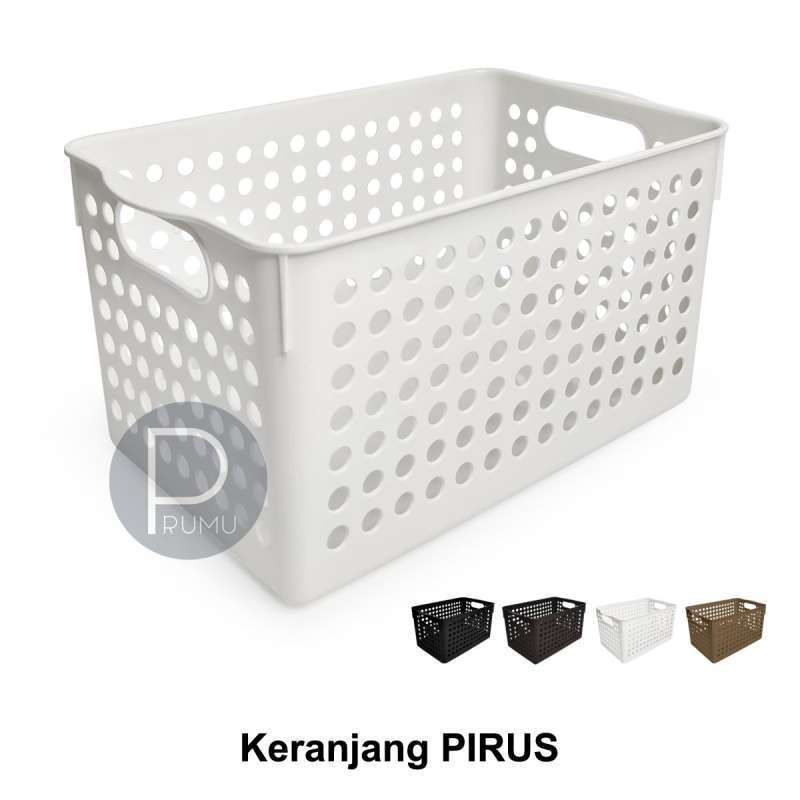 Promo 2 Keranjang Serbaguna - Keranjang Plastik - Kotak Penyimpanan ...