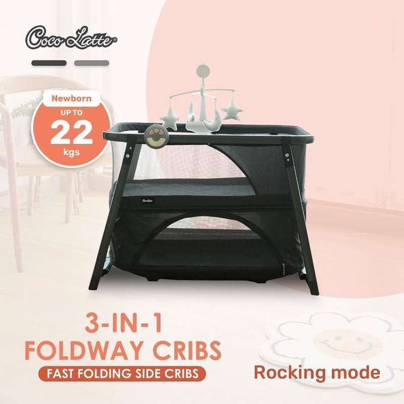 Promo Box Bayi Baby Box Tempat Tidur Bayi Cocolatte 8868 3 In 1 Foldway ...