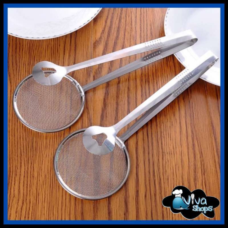 Jual Alat Penjepit Gorengan 2 In 1 / Capitan + Saringan Tirisan 2 In 1 ...