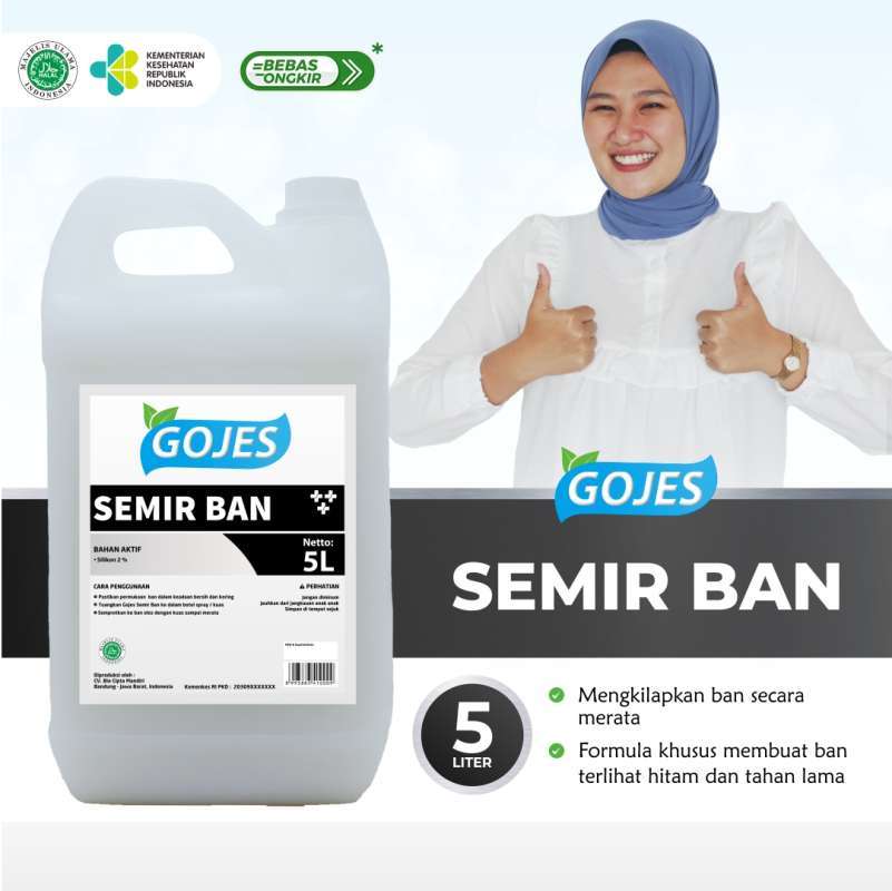 Jual GOJES Semir Ban 5 Liter di Seller PT. BMI Store - Kab. Bandung ...