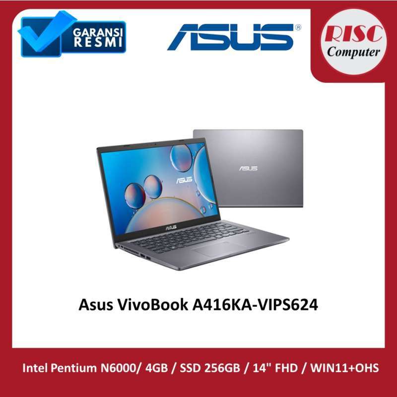 Jual Asus VivoBook A416KA-VIPS624 [ Intel Pentium N6000/ 4GB / SSD ...