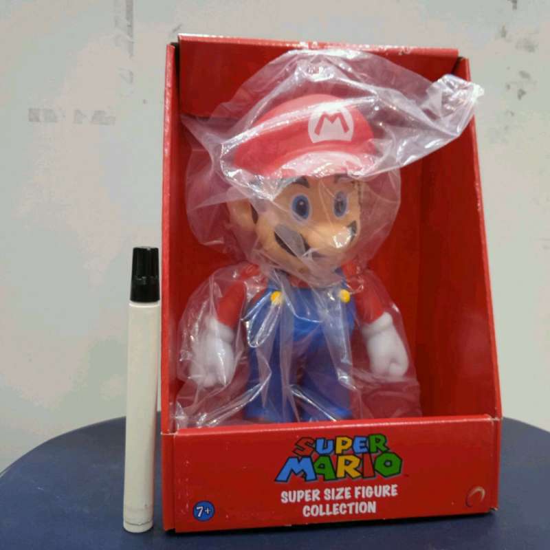 Jual Mainan vinyl mario series Super mario bros character red blue ...