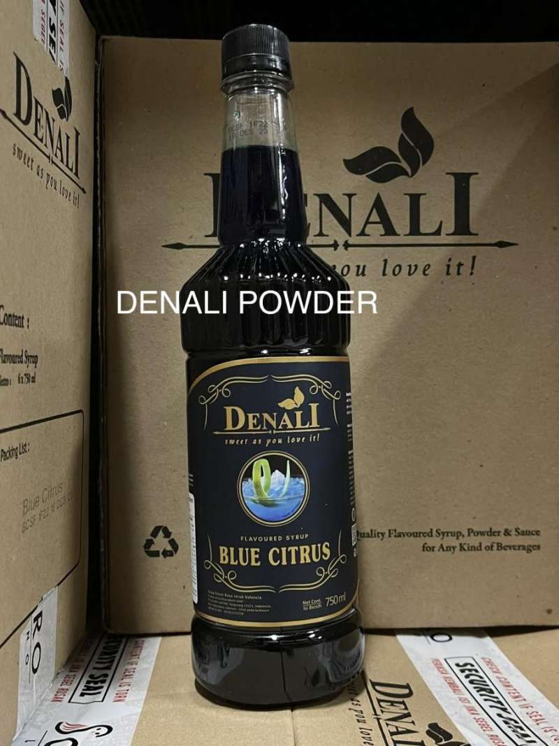 Jual Denali Syrup Blue Citrus / Blue Curacao di Seller defijaya_shop ...