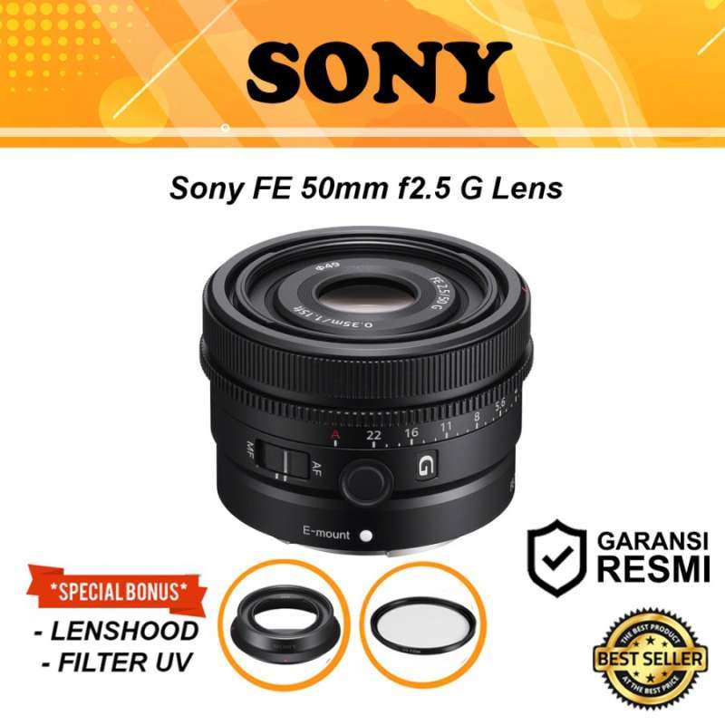 Jual Lensa Sony FE 50mm f2.5 G Lens Full Frame Mirrorless FE Mount ...
