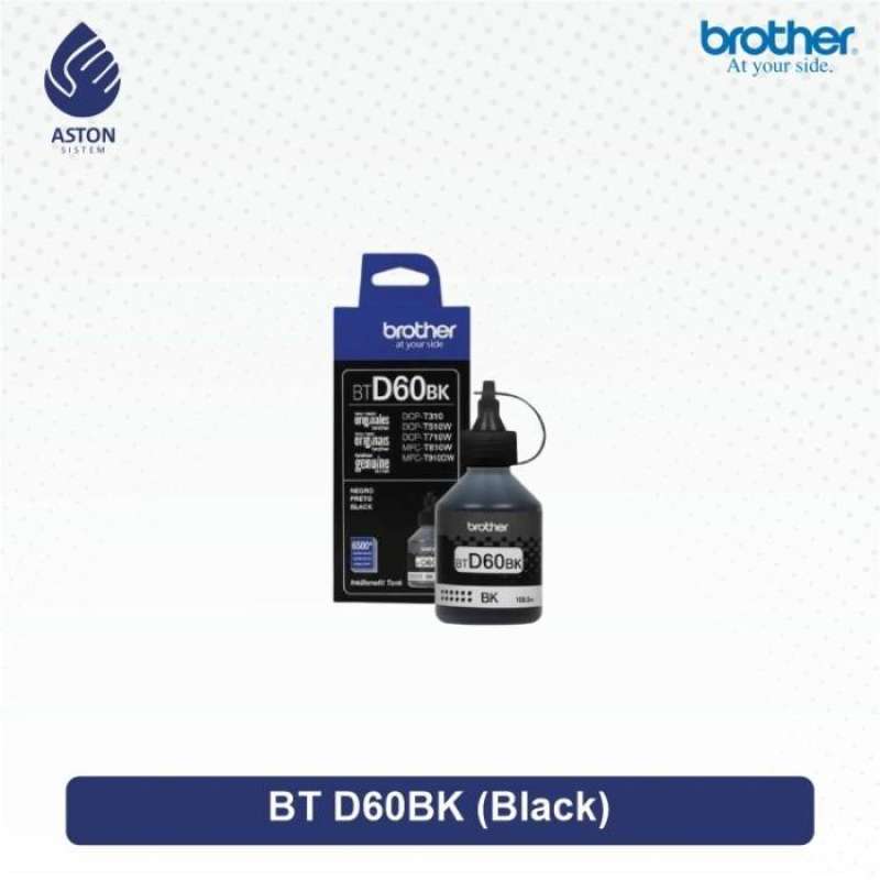 Jual Tinta Printer Brother BT D60BK BT5000 Original di Seller Aston ...