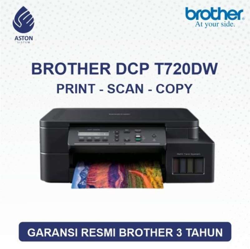 Jual Printer Brother DCP-T720DW Inkjet AIO ADF di Seller Aston Printer ...